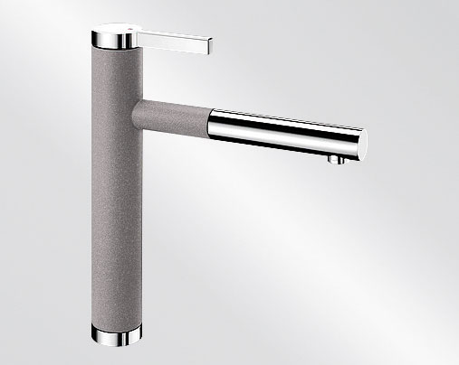 BLANCO 518439 batéria LINEE-S aluminium/chróm silgranit-look | Démos ...