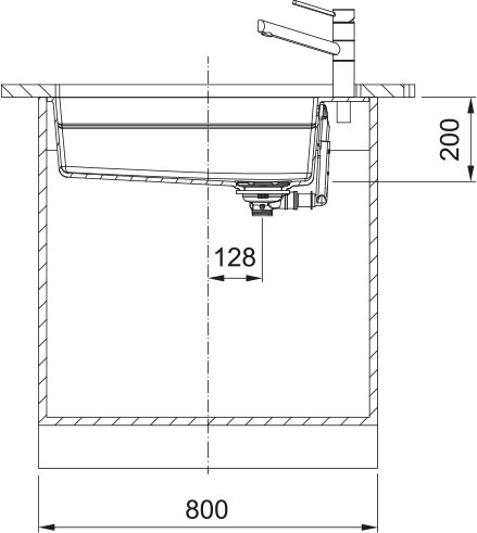 FRANKE Drez KNG PRO 110-62 biela ľad | Démos trade, s.r.o.